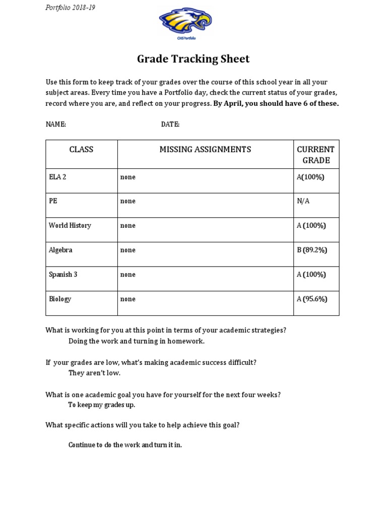 3 Grading Sheet | PDF