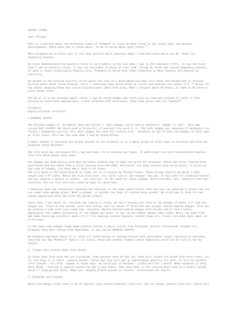 ADUPPU | PDF | Kitchen | Oven