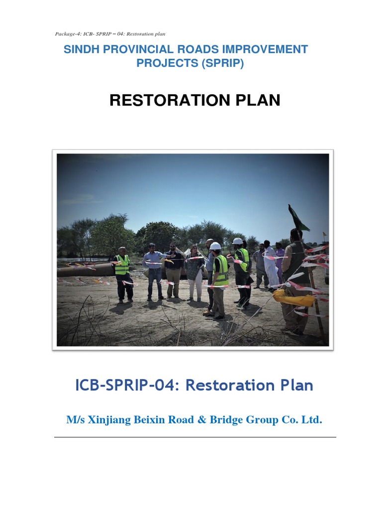 Restoration Plan-Package 04 | PDF | Occupational Safety And Health | Safety