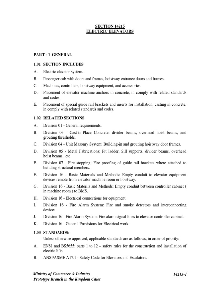 14215-Electric Elevators For Matching With AR | PDF | Elevator | Door