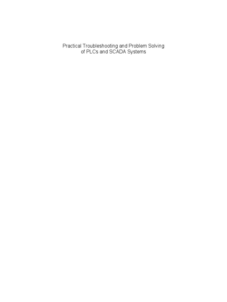 SK Idcbookextract Scada PLC | PDF | Programmable Logic Controller ...