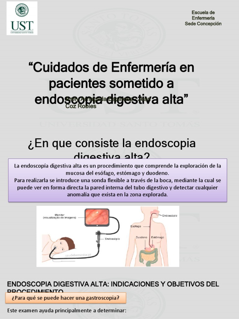 Endoscopia Digestiva Alta | PDF | Endoscopia | Gastroenterología