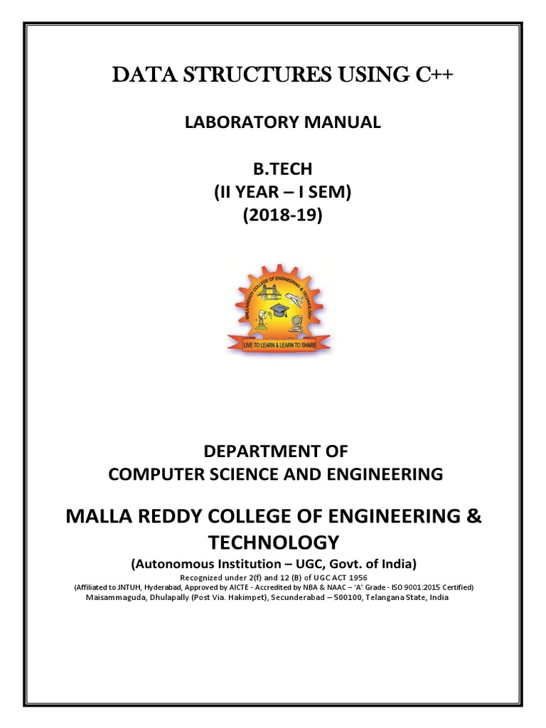 Data Structures Using PDF | PDF | Queue (Abstract Data Type) | Engineering