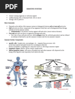 Anatomy - & - Physiology Cheat Sheet | PDF | Bone | Skin
