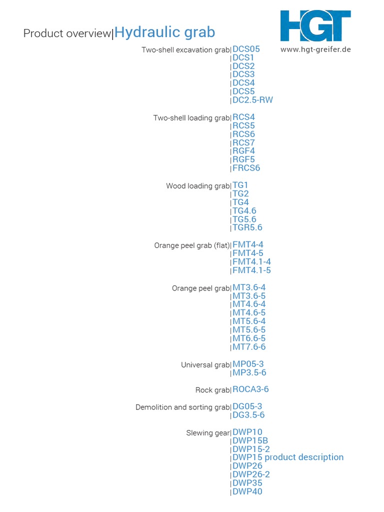 0 HGT - SHEET - EN - All - 20160321 PDF | PDF | Crane (Machine) | Sand