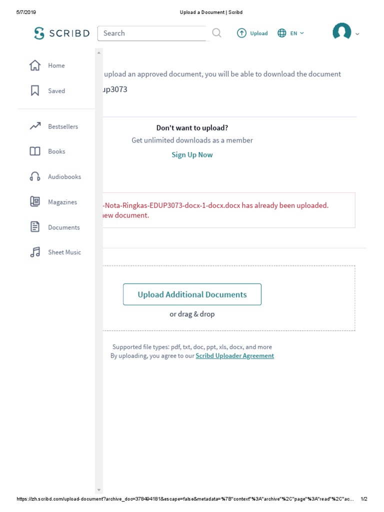 Nota Ringkas EDUP3073 Docx 1 | PDF | Scribd | Computing