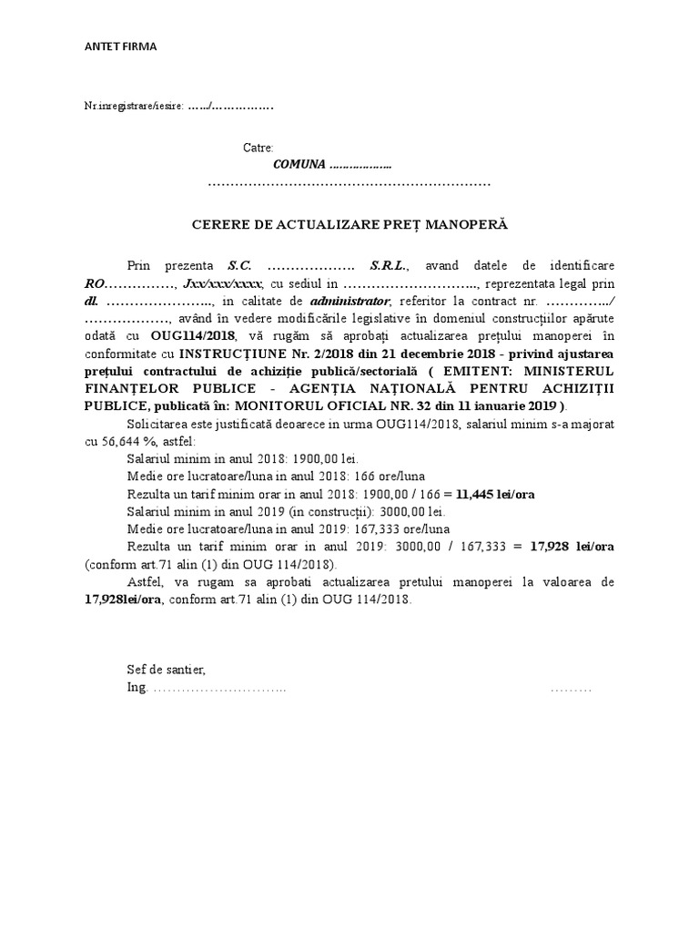 Sistare Lucrari | PDF