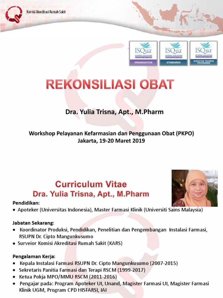 Rekonsiliasi Obat | PDF