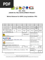 Method Statement For Testing of Installed Hdpe Liners | PDF | Pressure ...