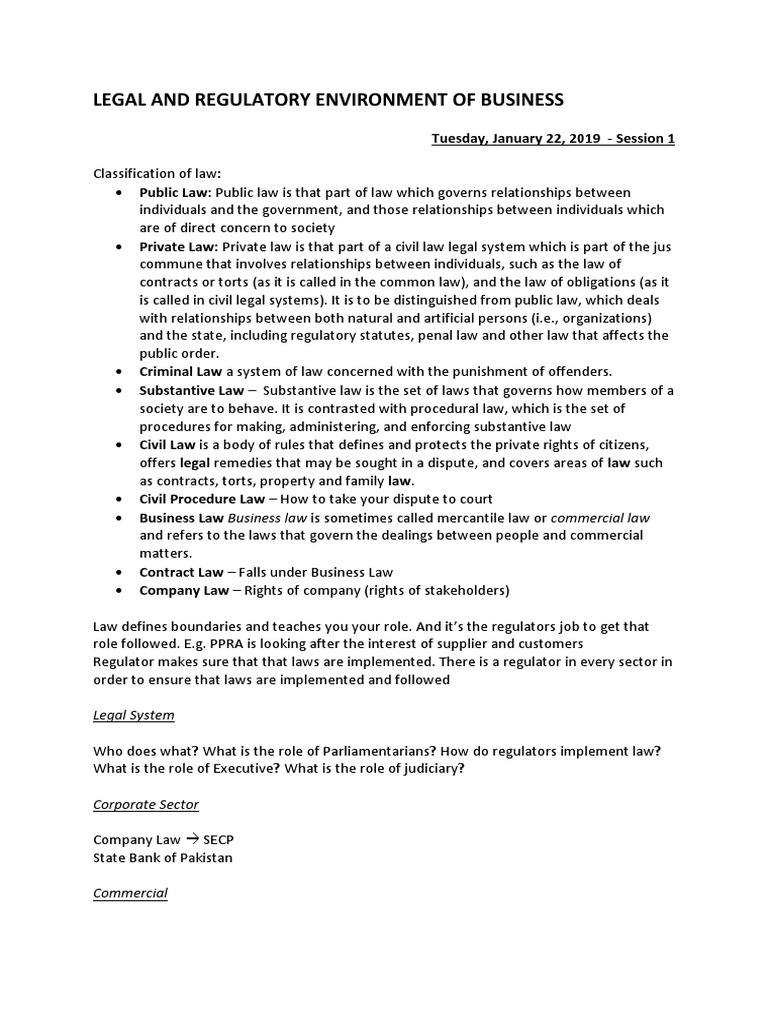 Legal and Regulatory Environment of Business | PDF | Supreme Courts ...