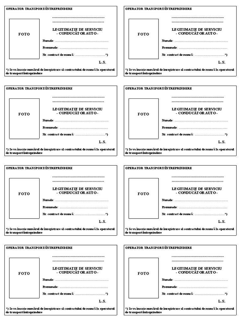 8.2. Legitimatie de Serviciu_conducator Auto