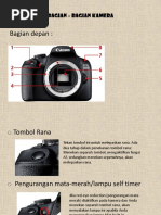 Mengenali Fungsi Tombol Dan Bagian Kamera DSLR | PDF | Komputer