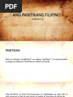 Maikling Pagsusulit SANAYSAY, TULA | PDF