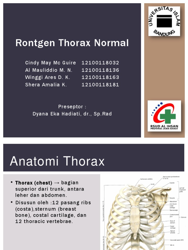 Rontgen Thorax Normal dan Interpretasinya | PDF | Ilmu Sosial ...