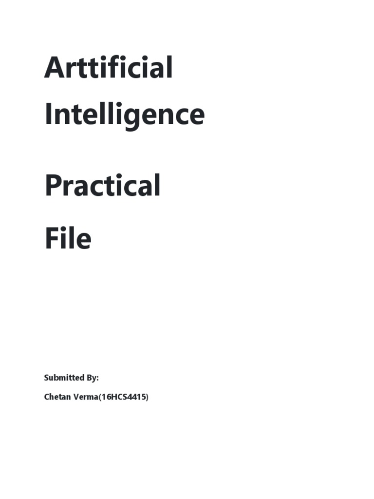 Artificial Intelligence | Download Free PDF | Formalism (Deductive ...
