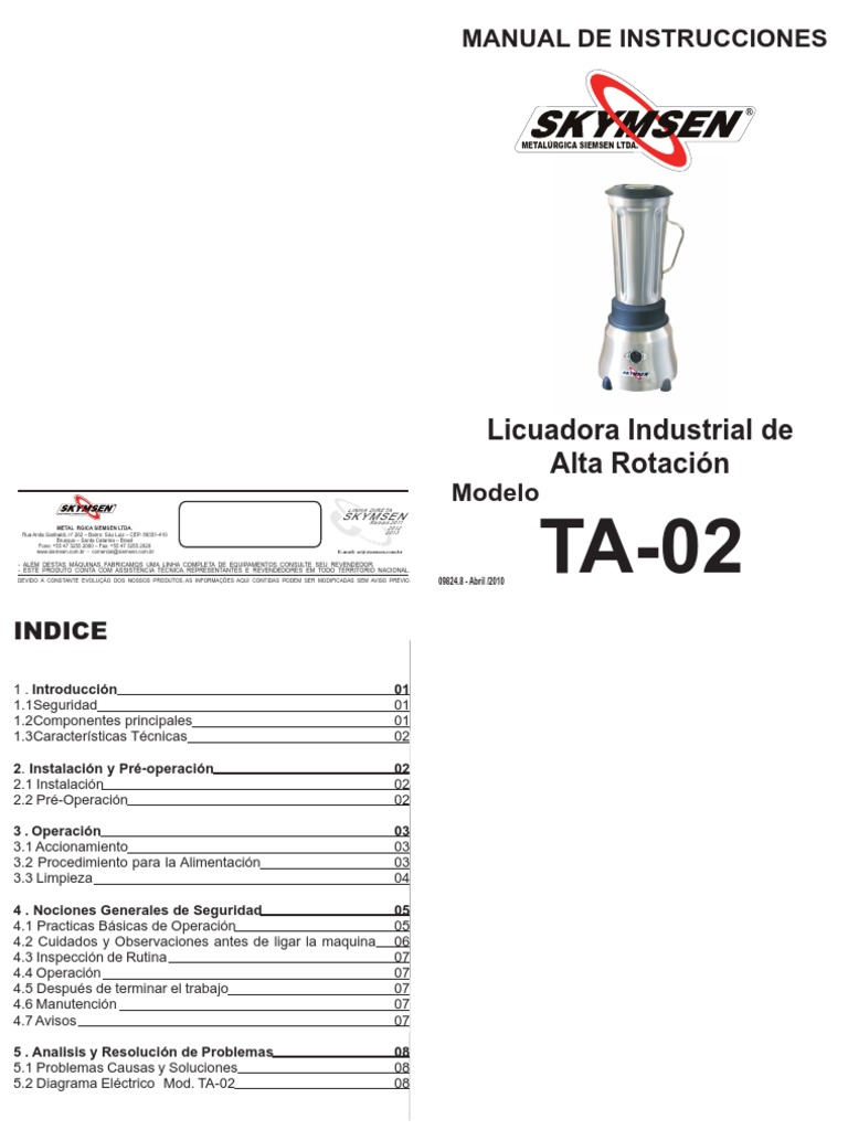Manual | PDF | Enchufes y tomas de corriente alterna | Agua