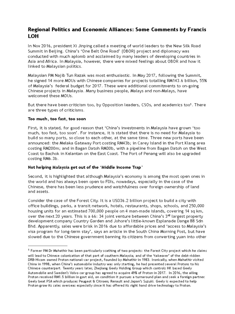 Arena HK Obor | PDF | Malaysia | South China Sea