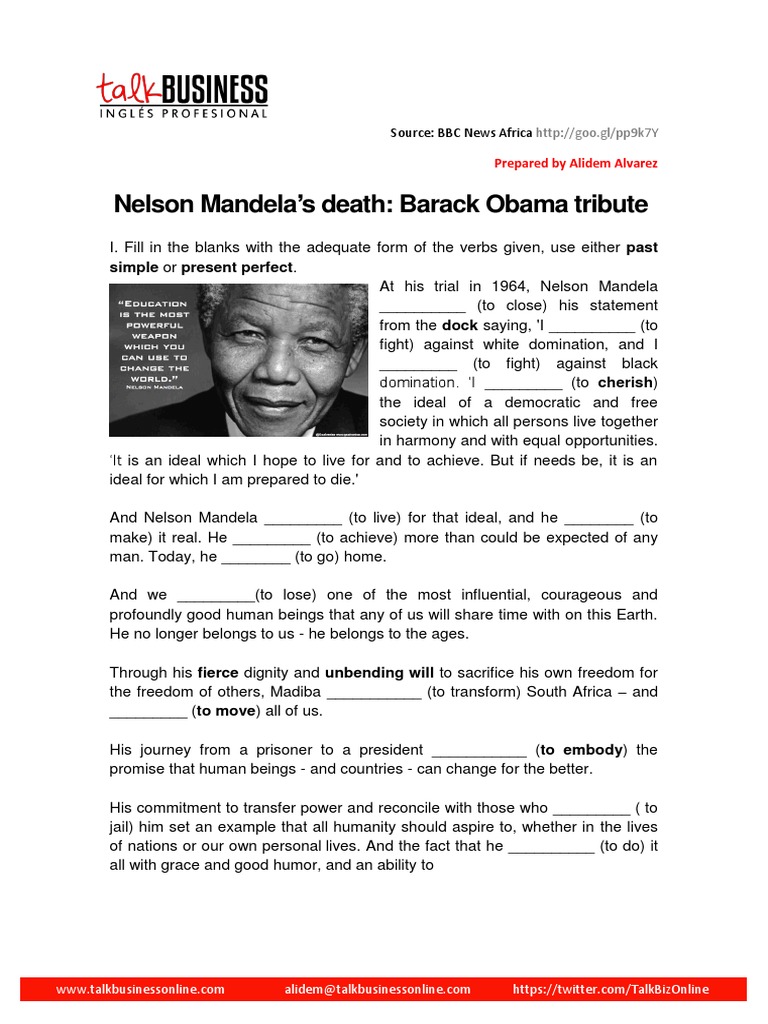 Nelson Mandela | PDF | Nelson Mandela