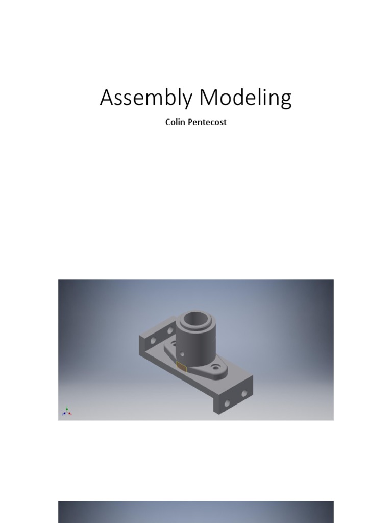 Unit 12 Assembly Modeling | PDF