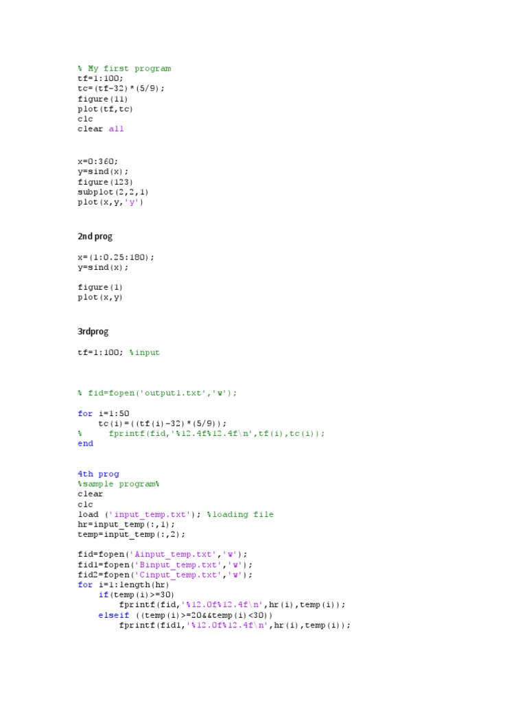 % My First Program: 2nd Prog | PDF