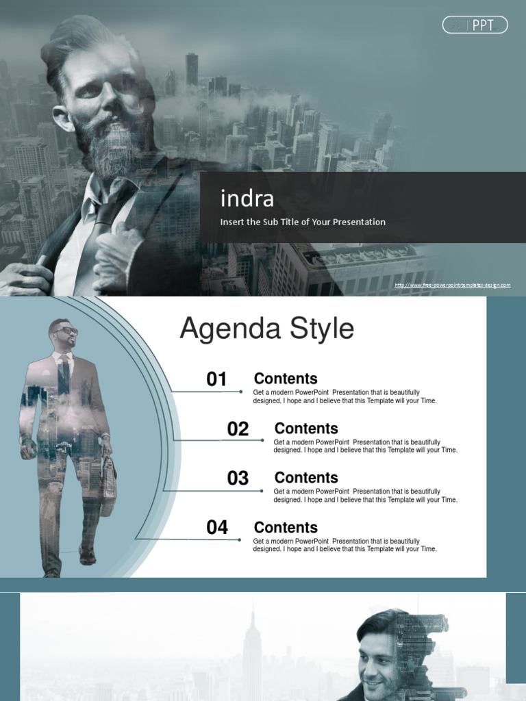 Double Exposure Business PowerPoint Templates | PDF | Infographics ...