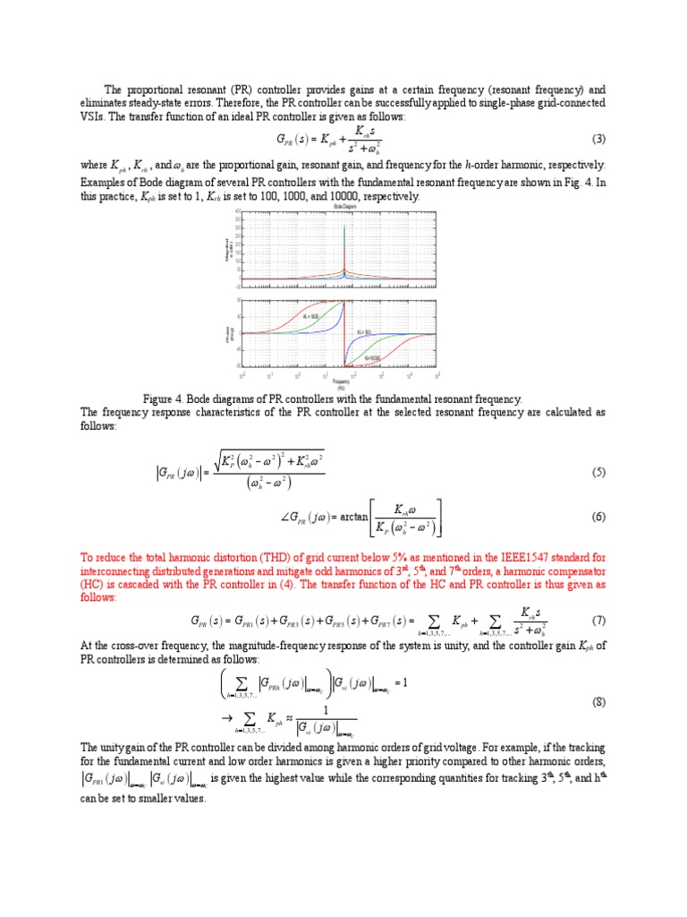 PR Controller | PDF | Signal Processing | Telecommunications Engineering
