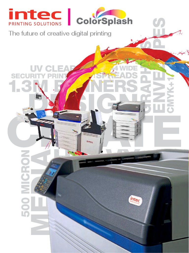 cs3 4 5000 Printer Brochure | PDF | Printer (Computing) | Printing