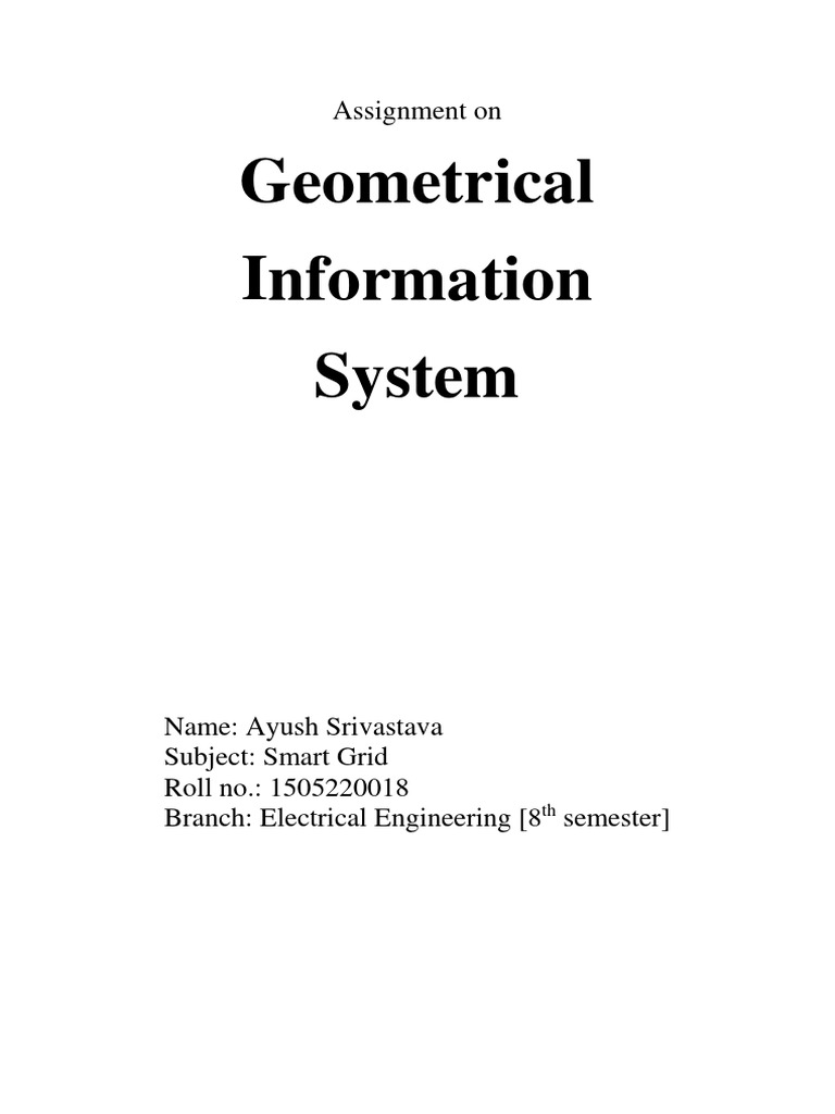 Smart Grid Pdf Smart Grid Geographic Information System