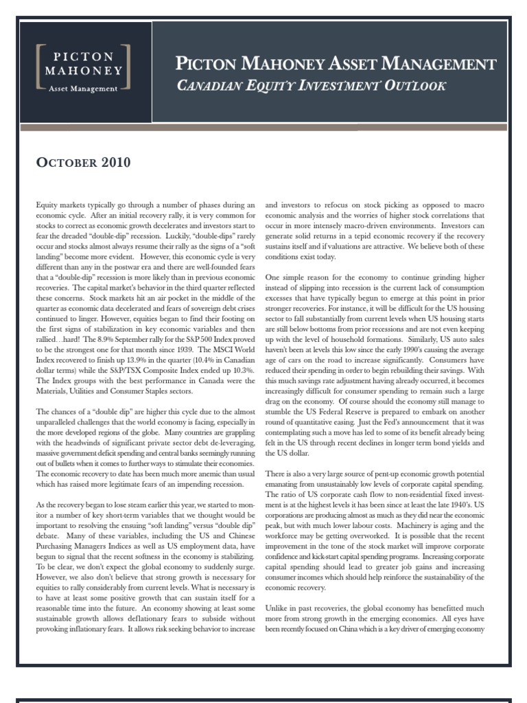 Picton Mahoney | PDF | Stock Market | Stocks