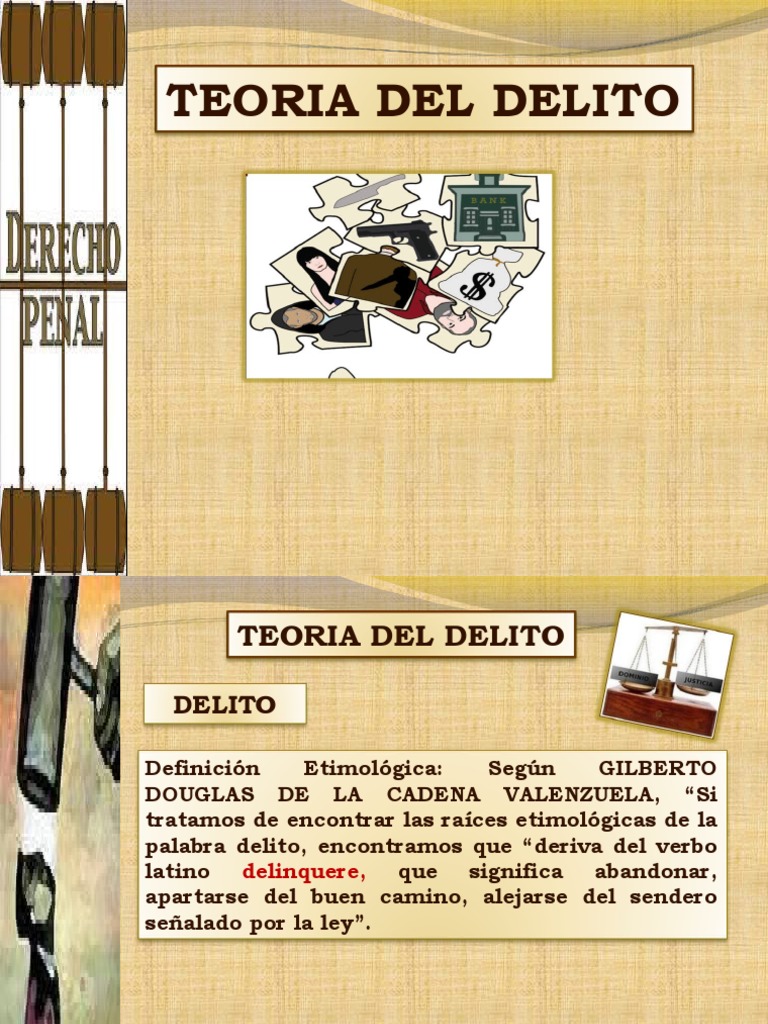 Teoria Del Delito | PDF | Teoría | Derecho penal