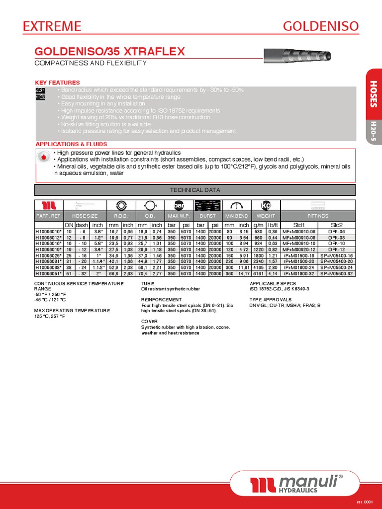 Golden Iso 35 Xtraflex | PDF | Mechanical Engineering | Building ...