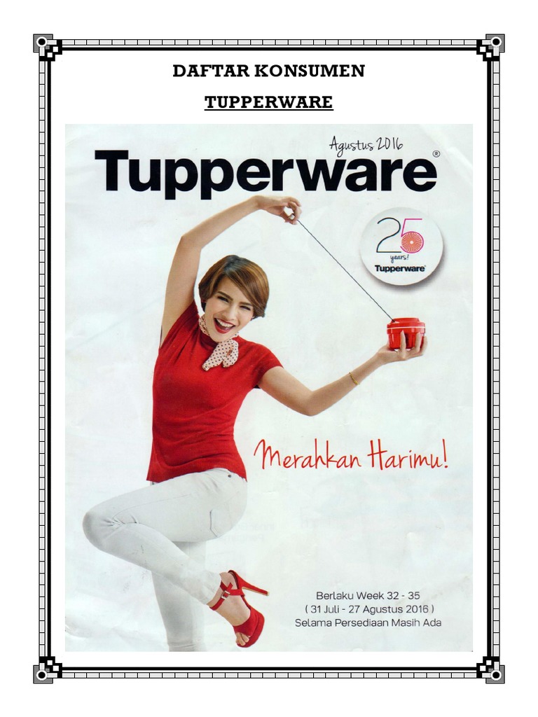 Cover Tupperware | PDF