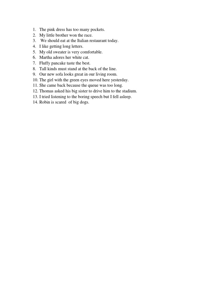 The Pink Dress Has Too Many Pockets | PDF