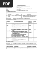 1° SESIÓN DE APRENDIZAJE DPCC (Propuesta) | PDF | Evaluación | Aprendizaje