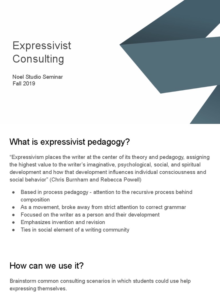 Expressivist Consulting | PDF