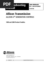 Allison Fault Codes | PDF | Gear | Clutch
