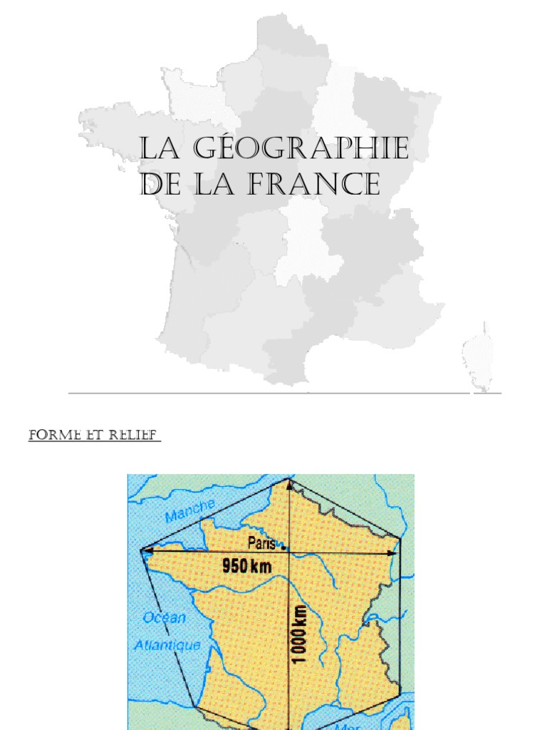 Geographie de La France | PDF