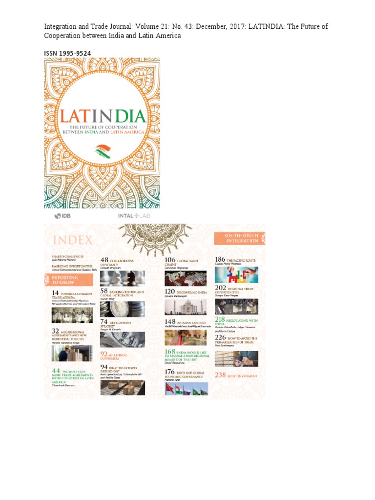 LATINDIA: India-Latin America Ties | PDF | Social Science