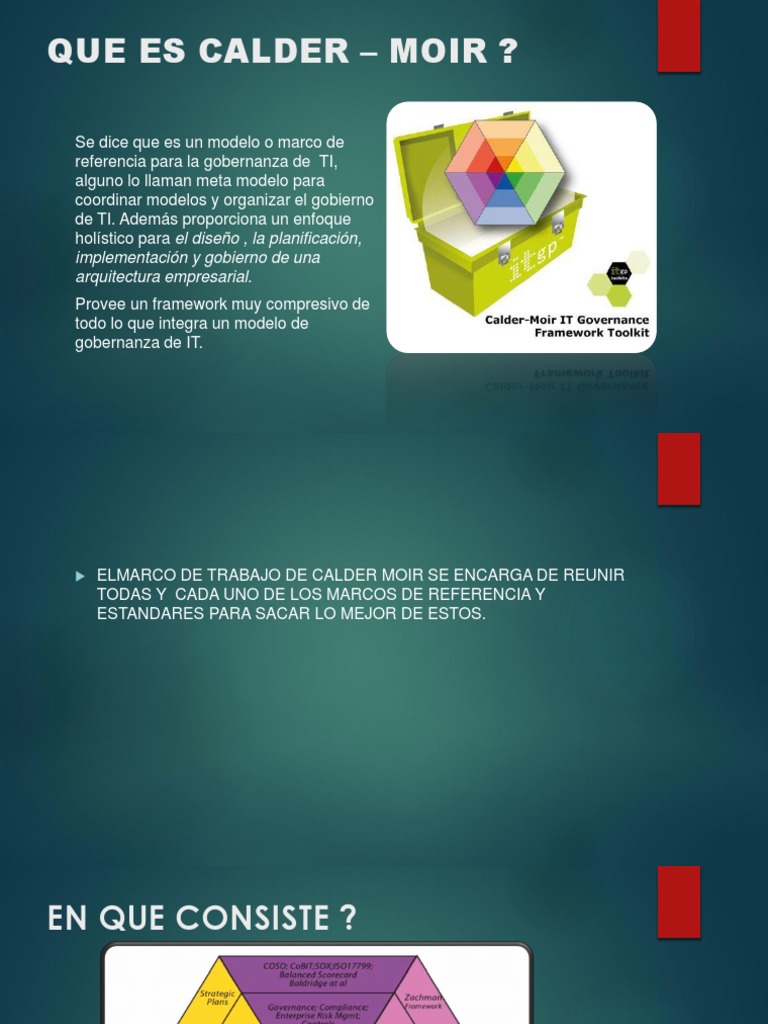 Gobernanza de TI: Modelo Calder-Moir | PDF | Negocios