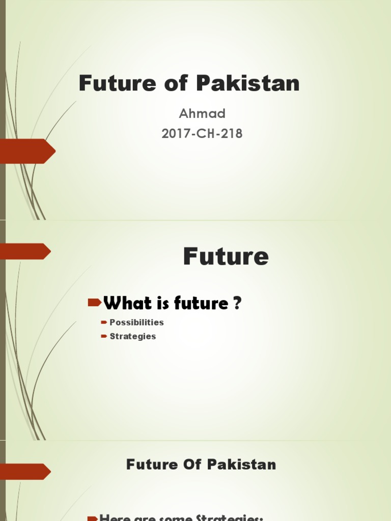 Strategies for Pakistan's Future Growth | PDF