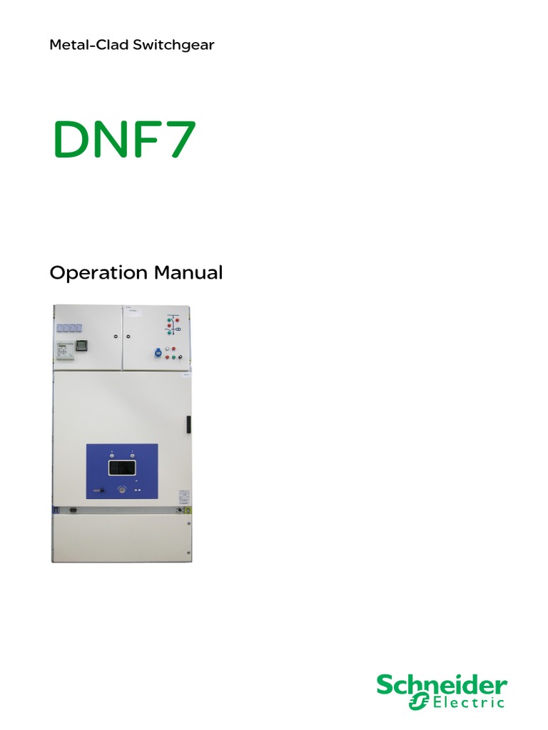 Manual DNF7 | PDF | Screw | Electrical Components