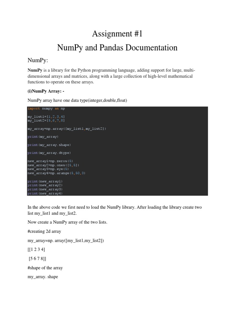 Prasun Kumar - Assignment1 | PDF | Matrix (Mathematics) | Computer Programming