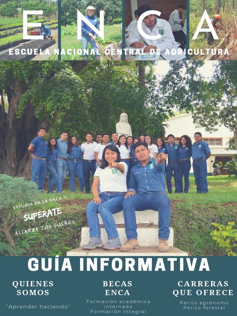 Oportunidades en la ENCA: Becas y Carreras | PDF | Los bosques | Agronomía