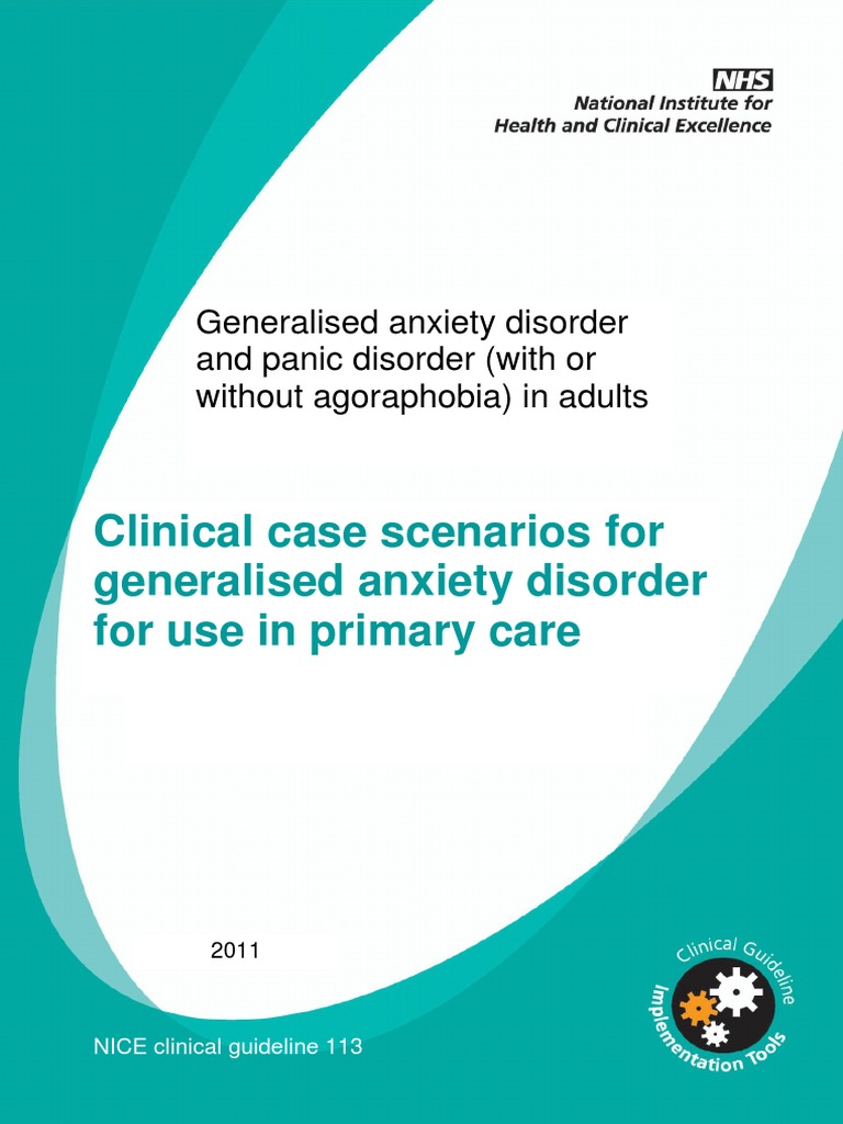 Clinical Case Scenarios PDF 136292509 PDF | PDF | Generalized Anxiety ...