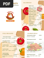 Menu Ecuaviche | PDF | Mariscos | Mariscos