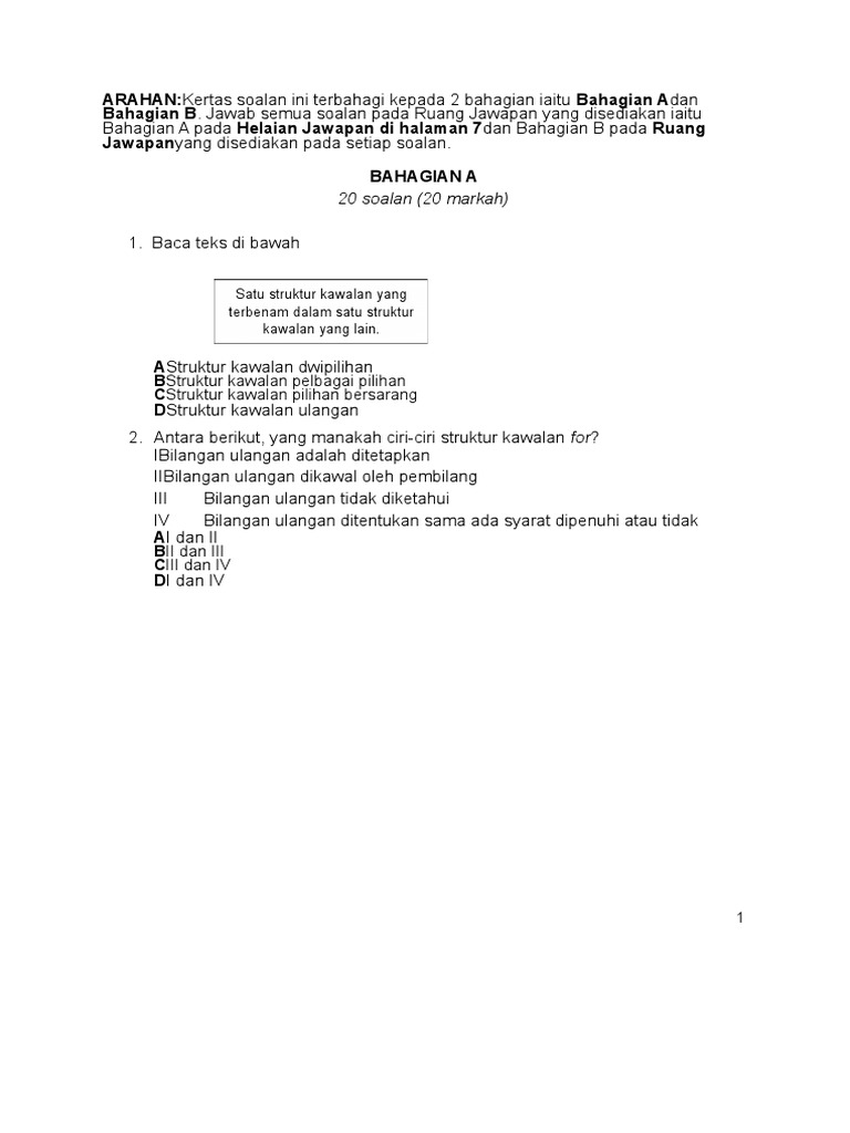 Up3 Ask f2 2018 Skema | PDF