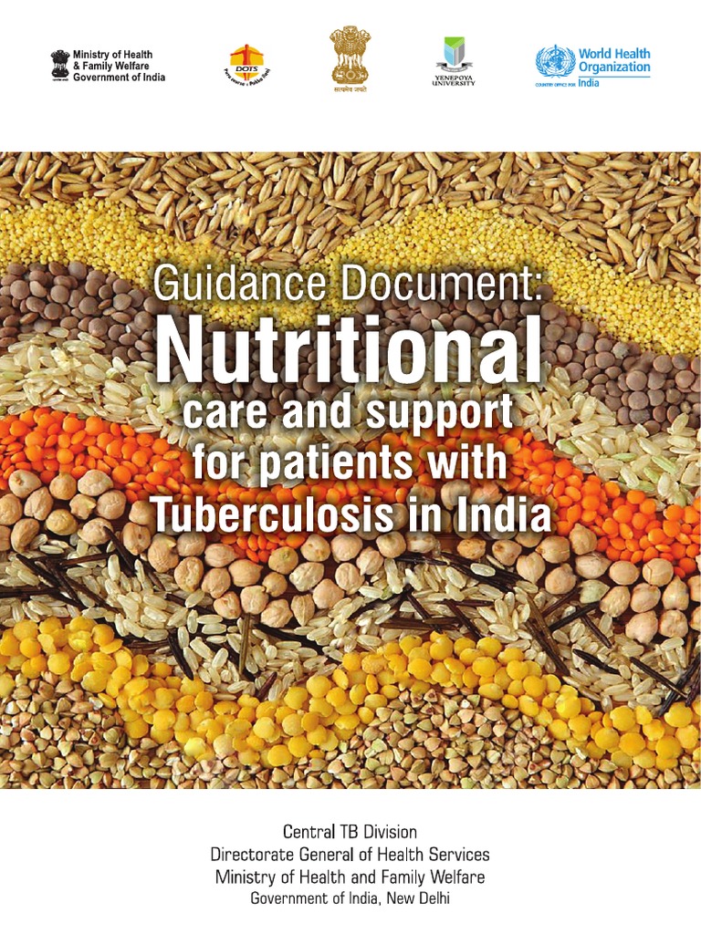 Guidance Document - Nutritional Care & Support For TB Patients in India ...
