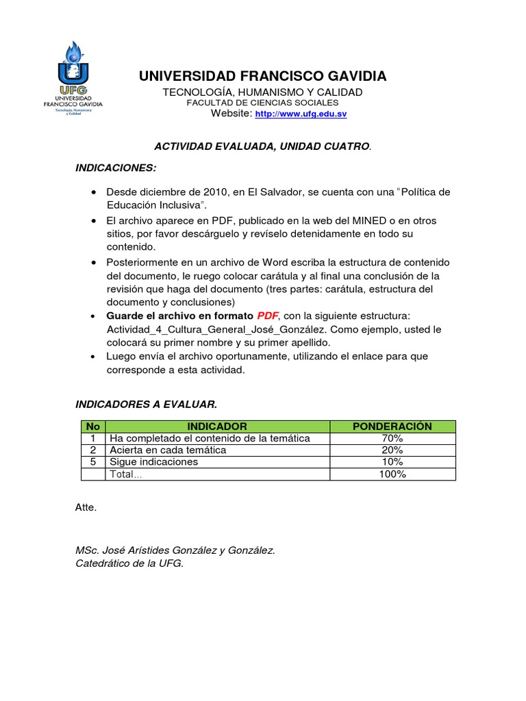 Actividad Evaluada Unidad Cuatro Cultura PDF | PDF