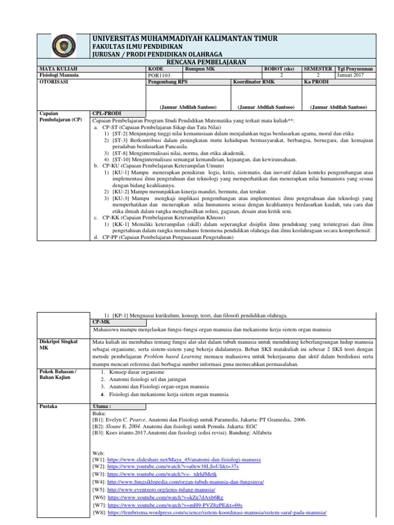 RPS & RPM Fisiologi Manusia | PDF | Komputer