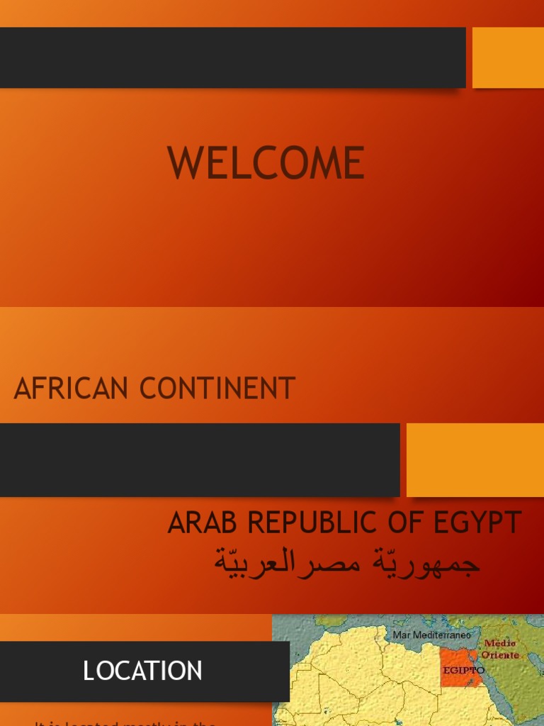 Overview of Egypt: Geography & Economy | PDF